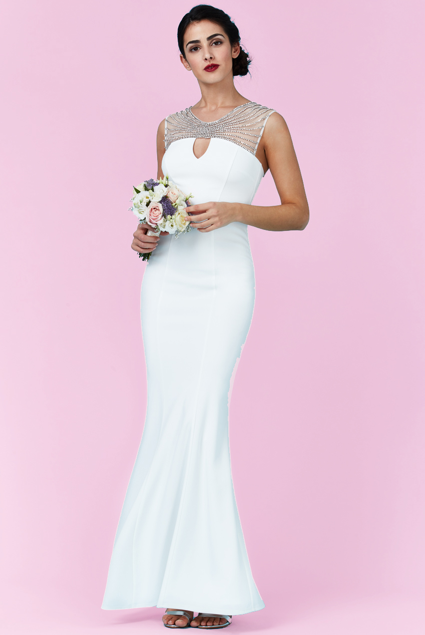 bridal strass rays φόρεμα mermaid | Perfectdress.gr